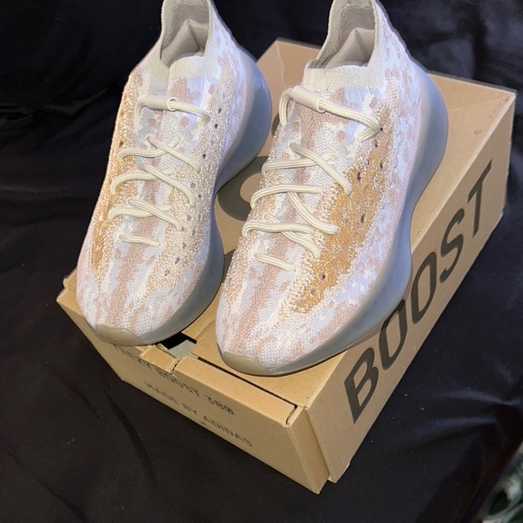 adidas | Shoes | Adidas Yeezy Boost With Cream And Tan Accents | Poshmark